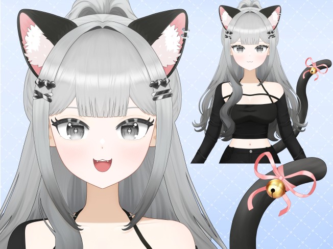 Live2D 버츄얼 캐릭터 일러스트 - 크몽