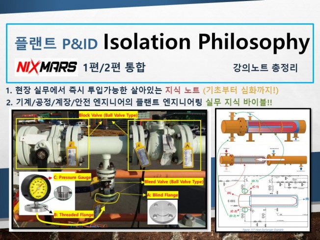 플랜트 PID Isolation Philosophy - 크몽