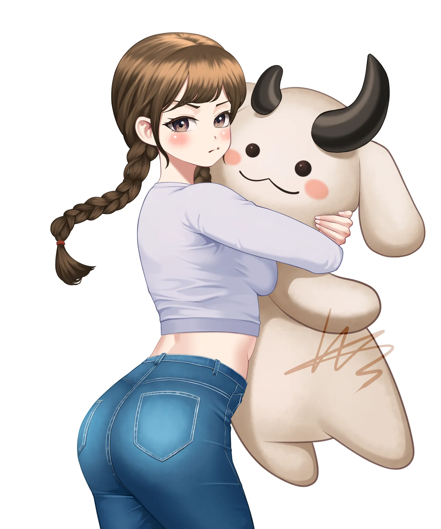 LD 매력적인 캐릭터,일러스트 그려 드립니다 - 크몽