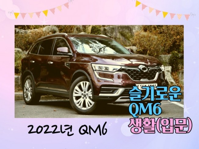 슬기로운 QM6 생활을 알려 드립니다. - 크몽